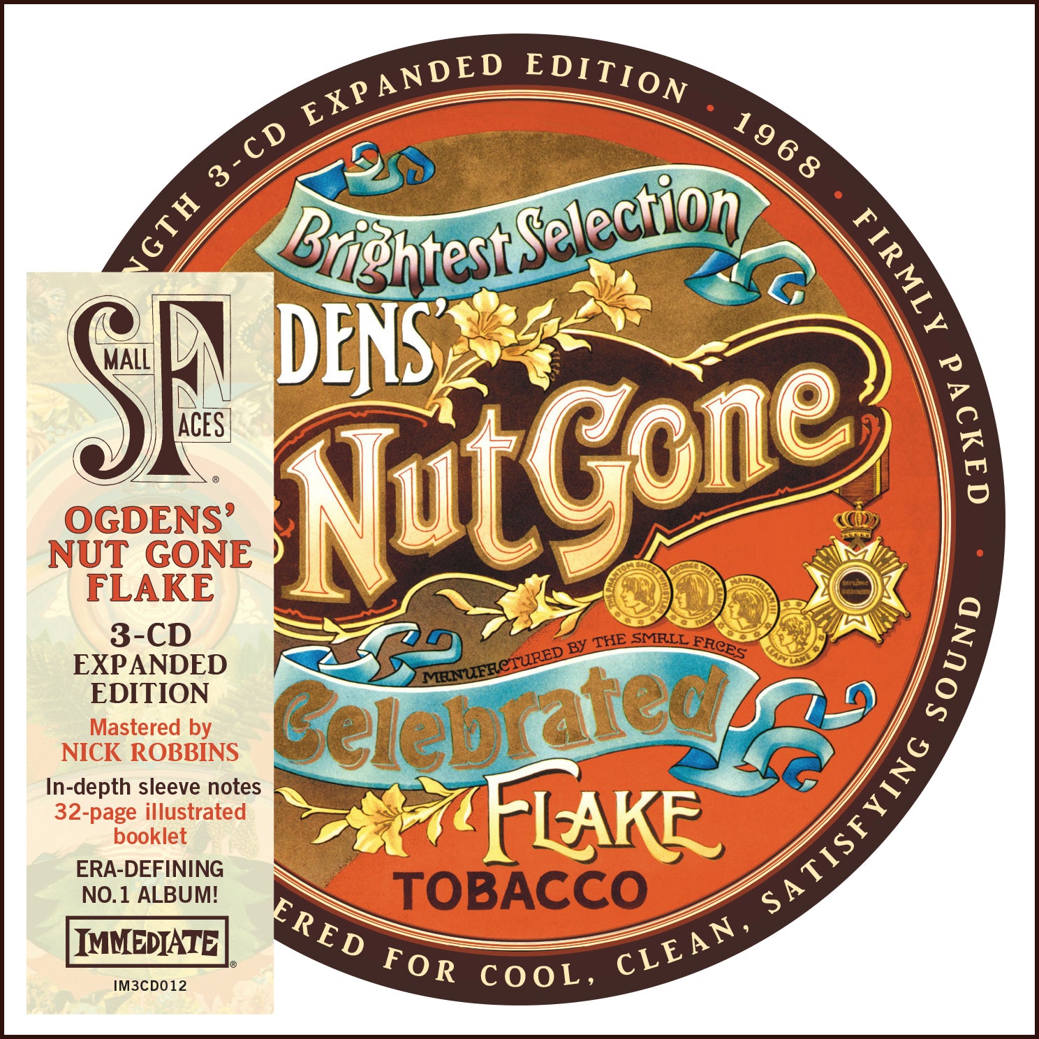 Ogdens’ Nut Gone Flake - 3CD Expanded Edition – Nice Records